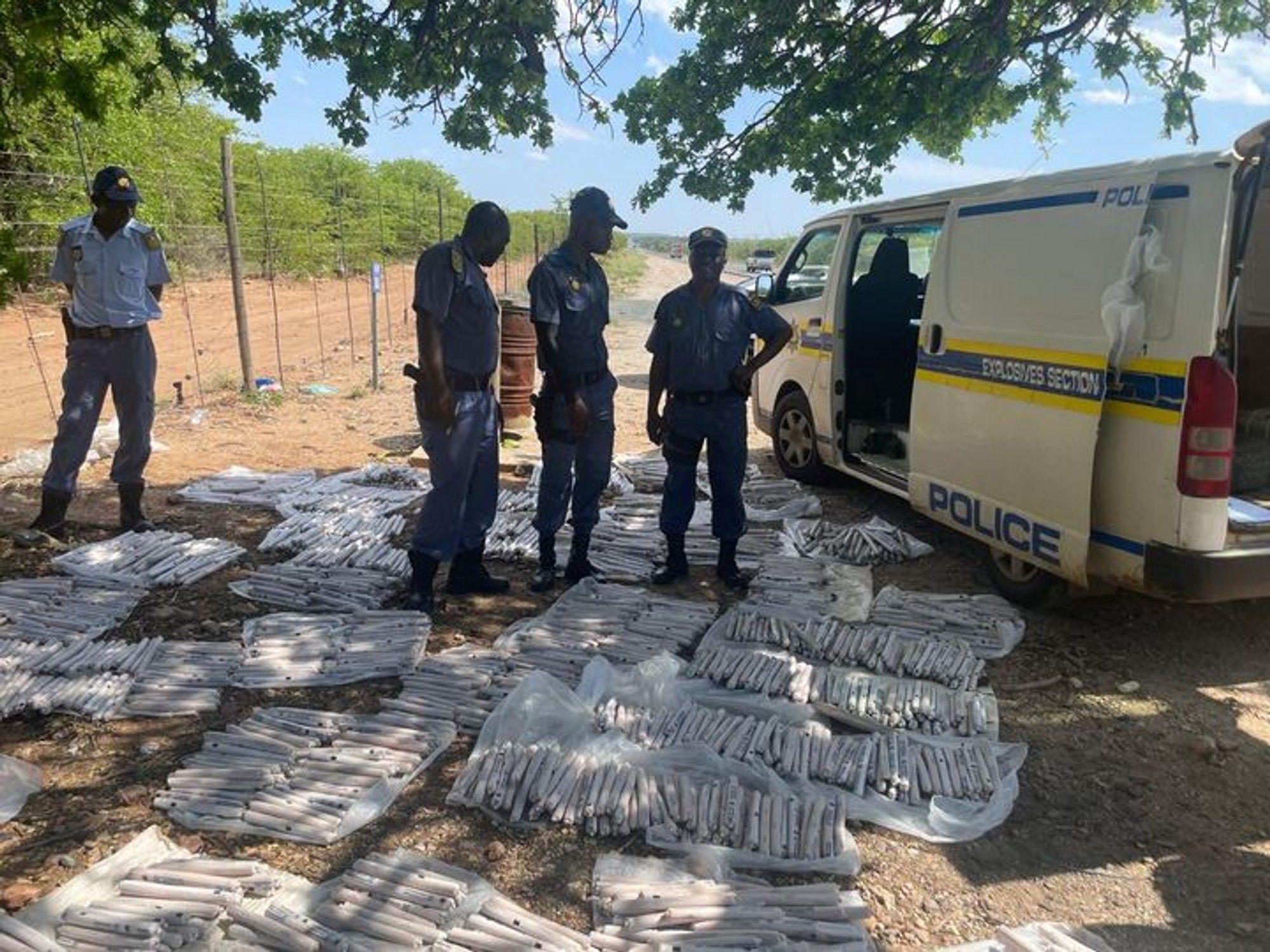 Limpopo police seize illegal explosives worth R2 million, two arrested
