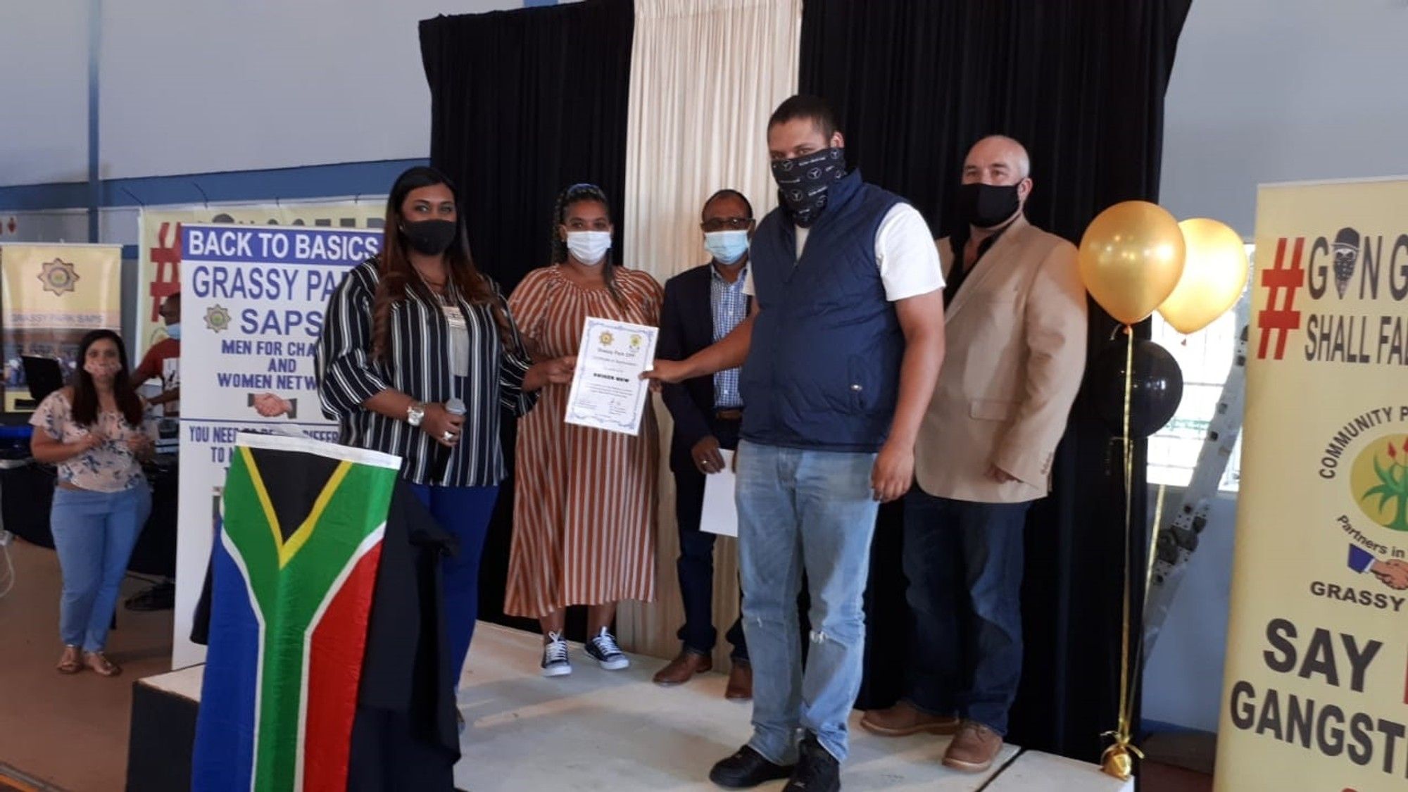 Crime fighters honoured