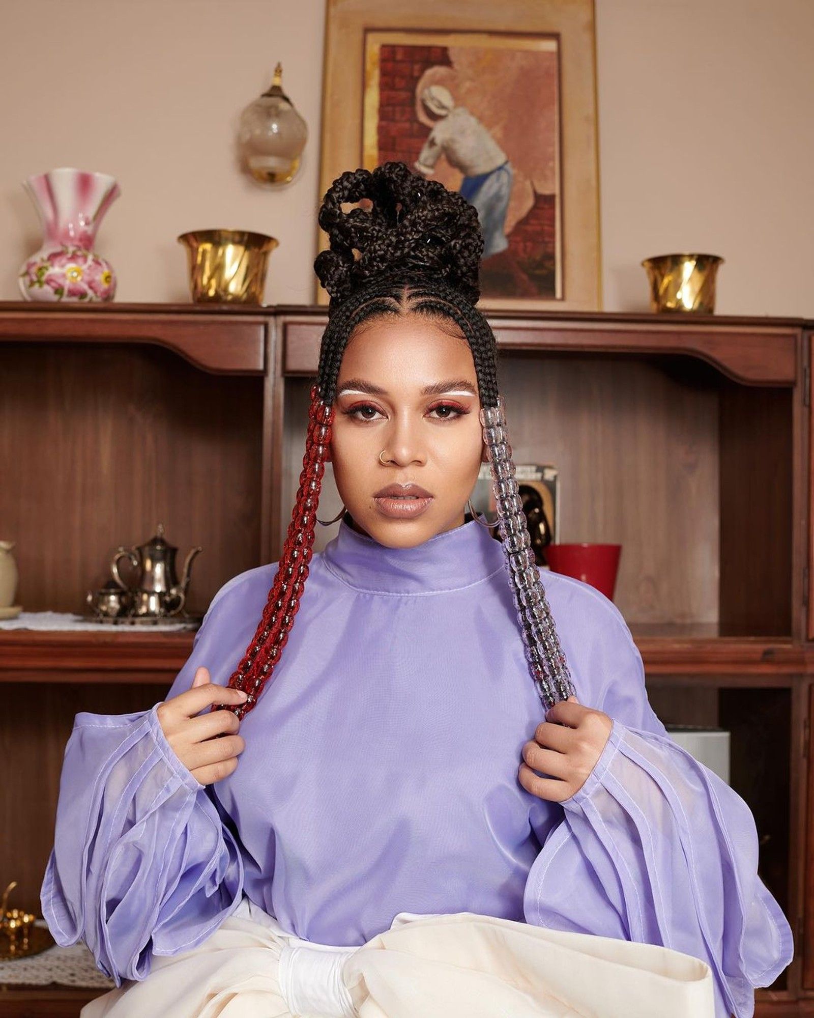 Sho Madjozi launches a hair range - just in time for the festive season