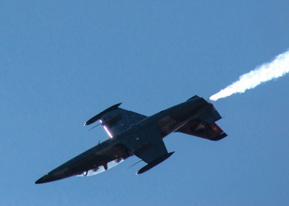 Flamboyant Italian’s fiery end at air show