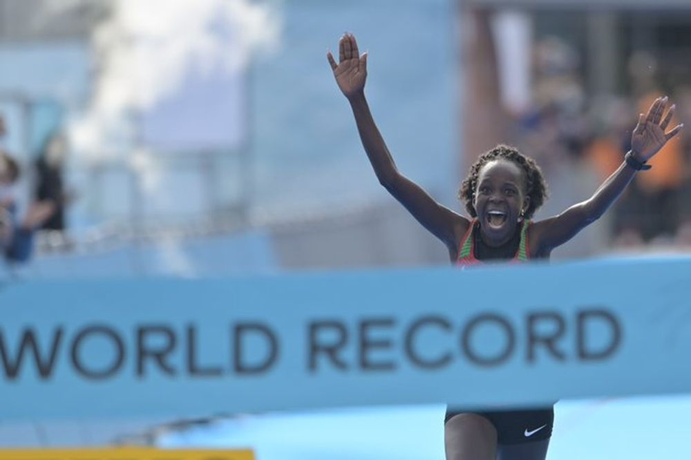 Kenyan Peres Jepchirchir leads African challenge at Boston Marathon