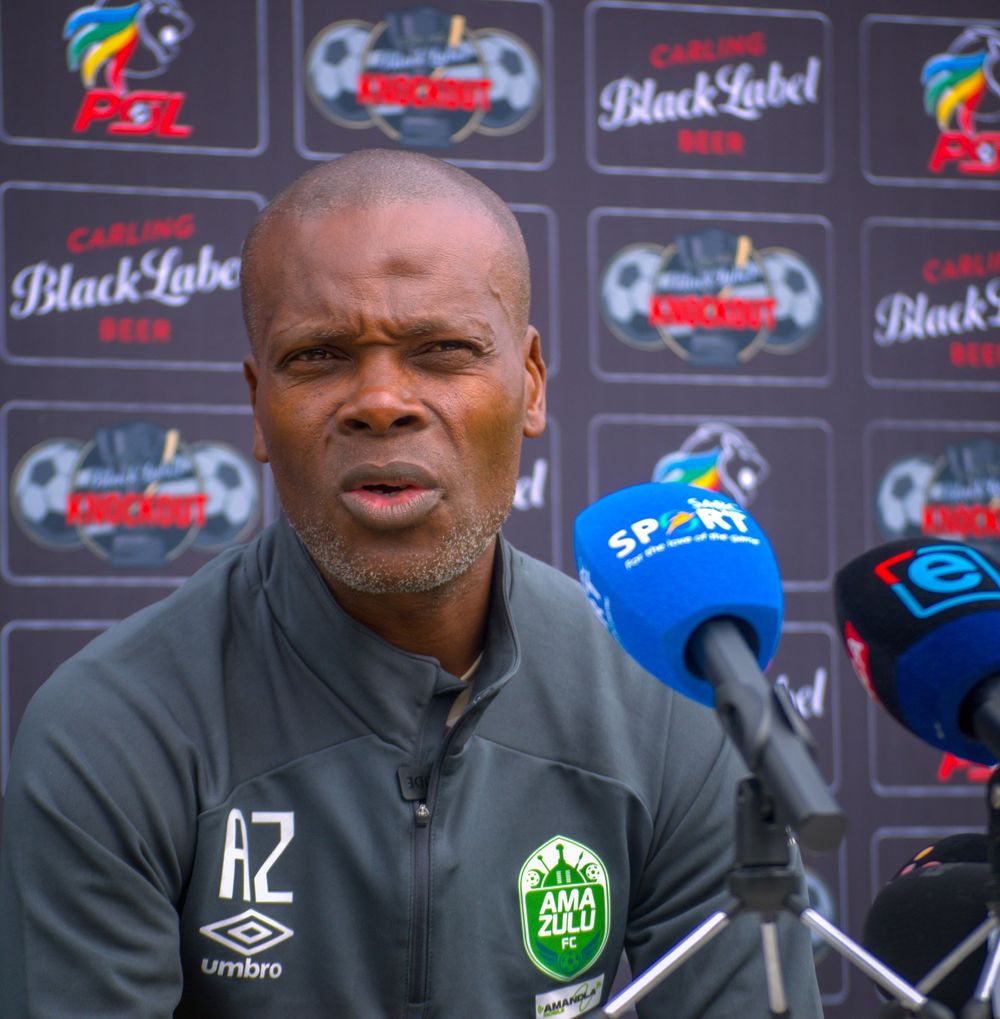 AmaZulu, Arthur Zwane ‘bracing for war’ against Stellenbosch in Carling ...