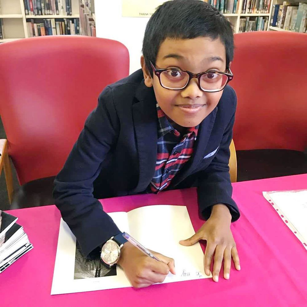 Macassar boy, 11, publishes first book