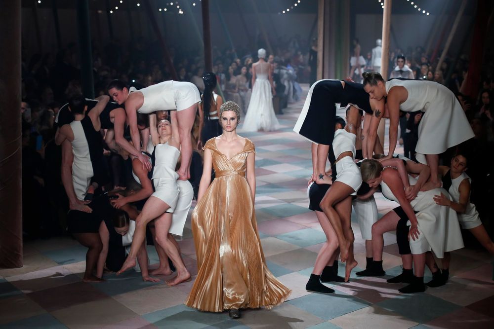 LOOK: Dior's circus-themed couture #PFW