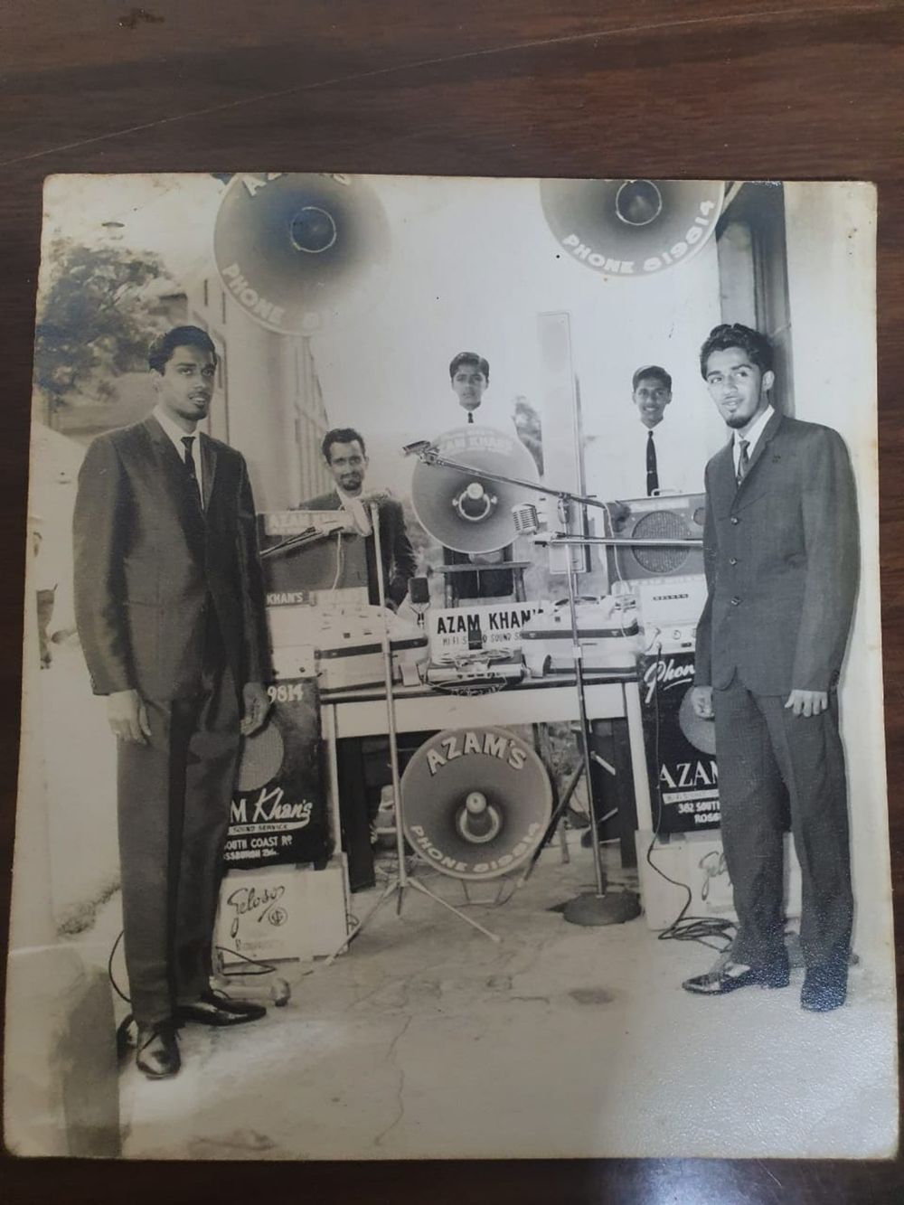 Correction: Azam Khan Sounds Services founded by Younus Khan