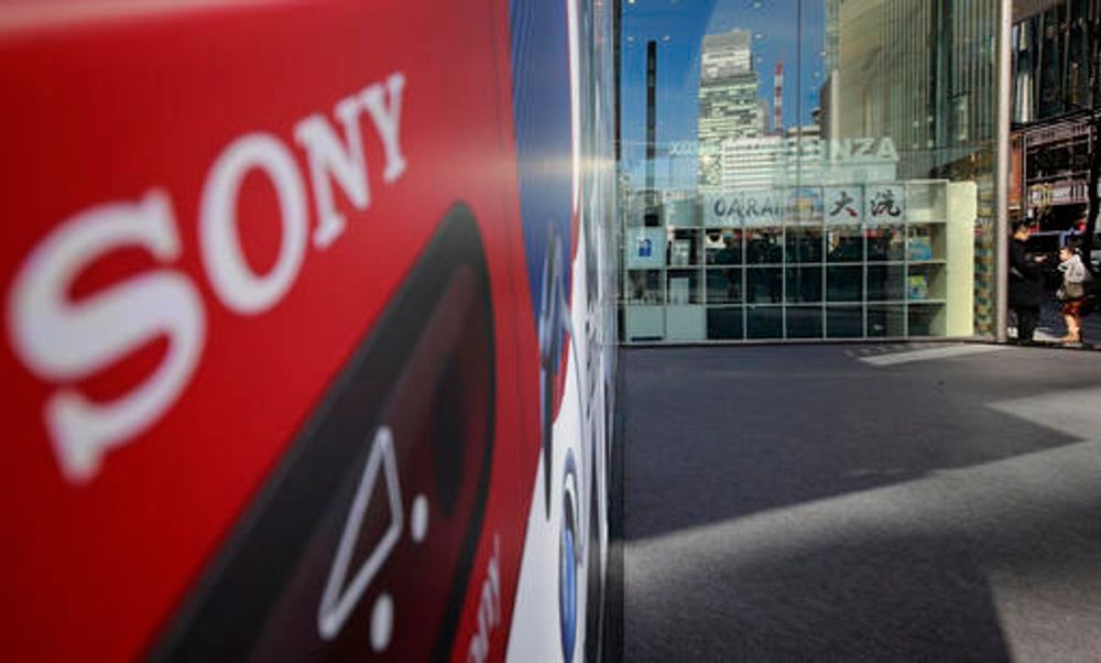 Sony records 84 pct quarterly profit drop on movie loss