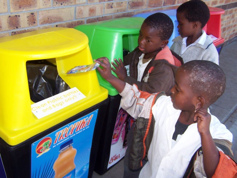 Bin there, so recycle litter