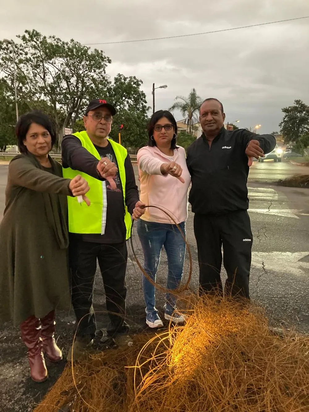 Phoenix residents hold candlelit protest to shine light on service ...