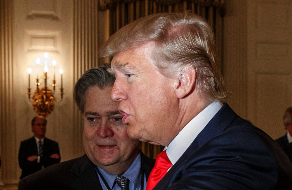 Trump says #SteveBannon has lost his mind