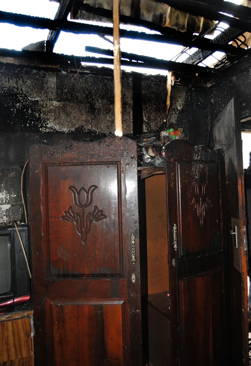 PICS: Pastor's house destroyed by 'evil spirits'