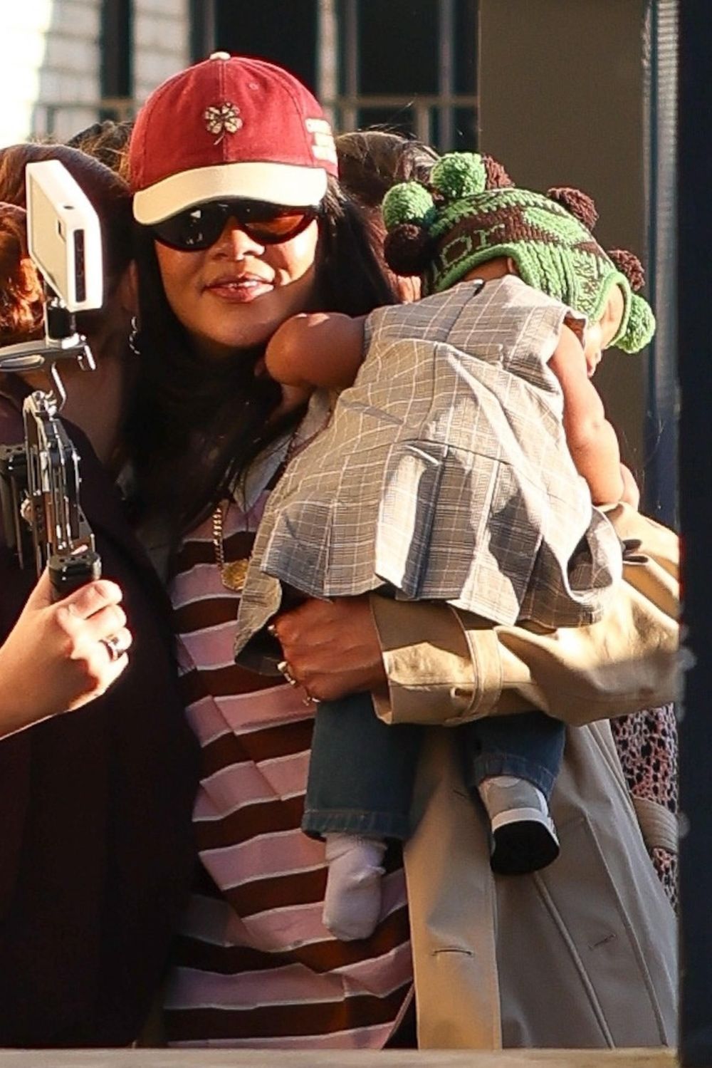 Rihanna's daughter Rocki makes her first public appearance in rare ...