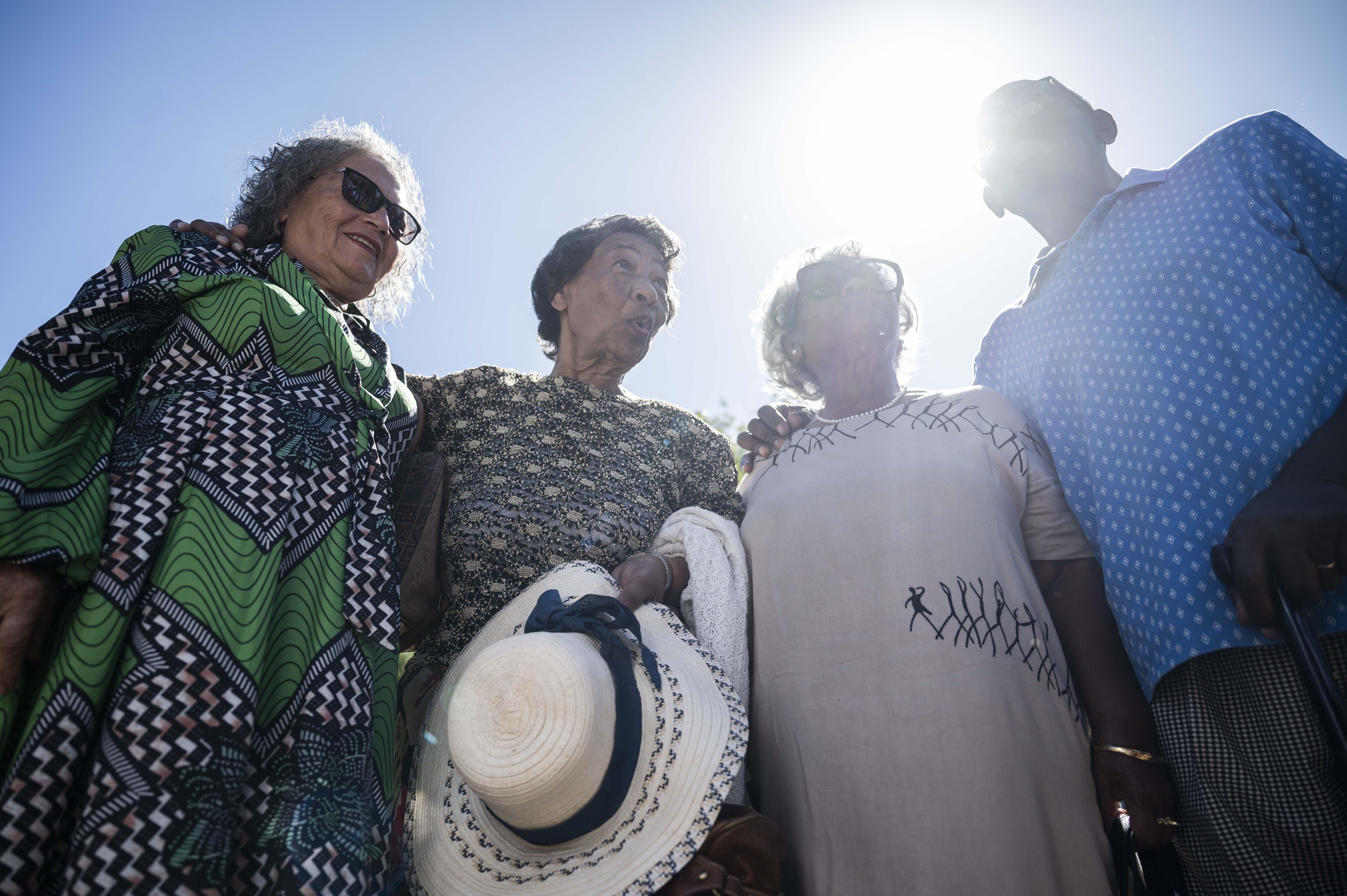 Sod-turning marks new beginnings for Protea Village families