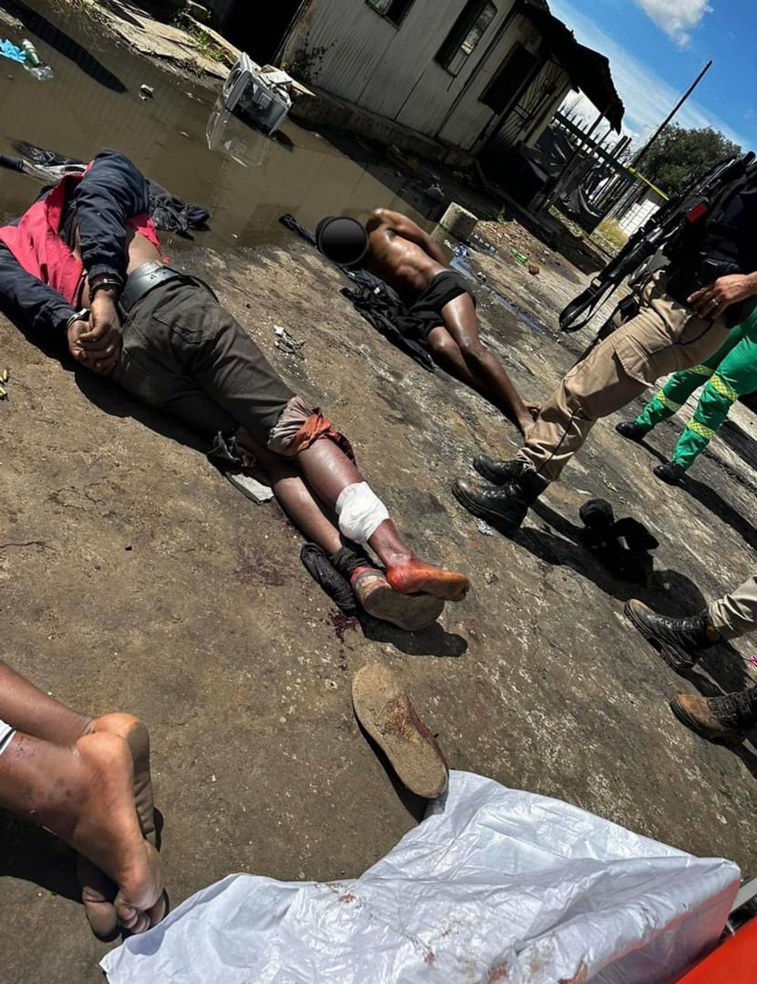 Shootout in Primrose: seven people arrested, six of them shot and ...