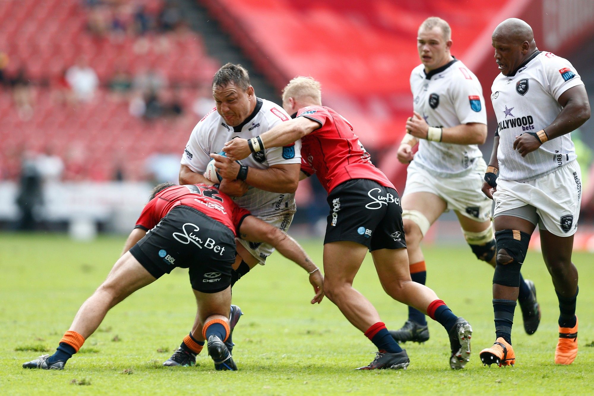 Lions give Sharks ugly mauling at Ellis Park
