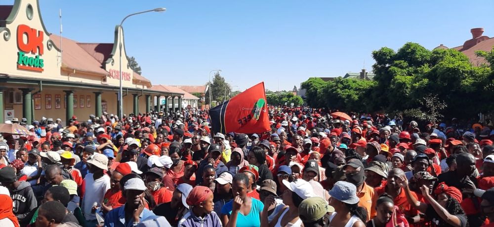 LOOK: EFF, AfriForum members arrive in Senekal ahead of Brendin Horner ...