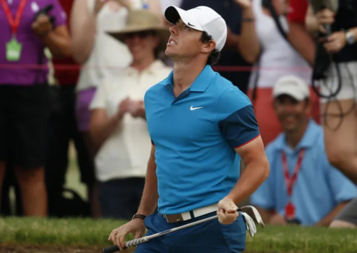 McIlroy upbeat despite near miss