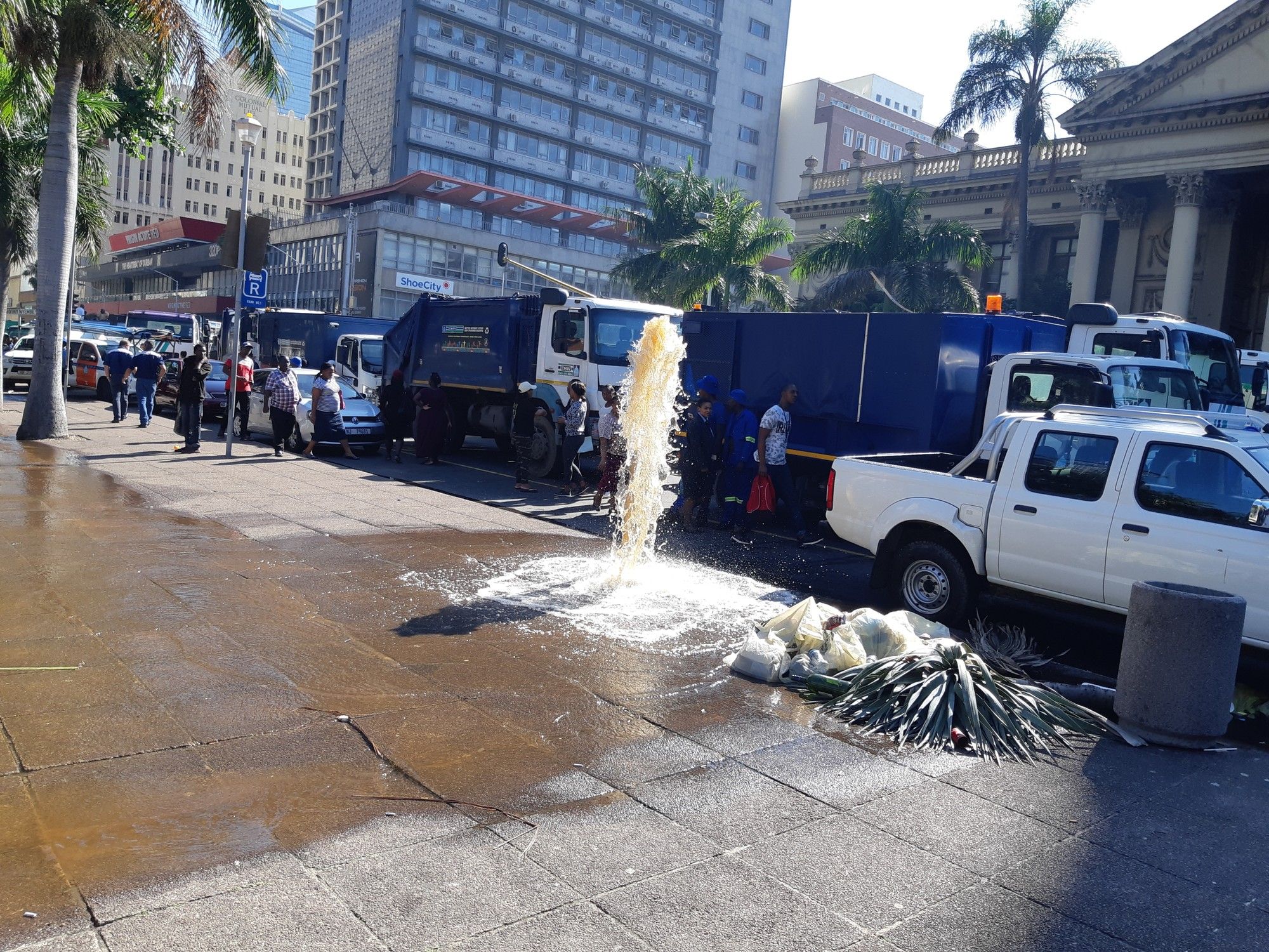LOOK: Durban waste collector strike intensifies as more join their plight