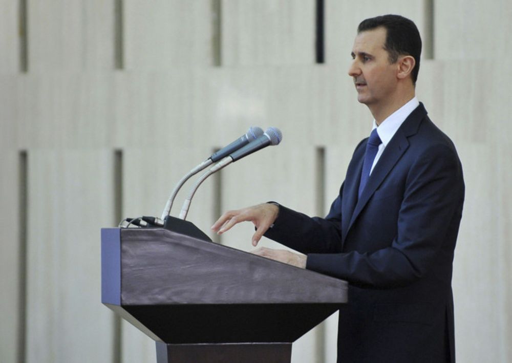 Assad: war the only way to crush terrorism