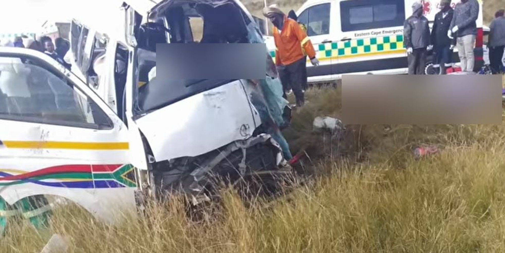 11 dead, 14 injured in a head-on collision involving a minibus taxi and ...