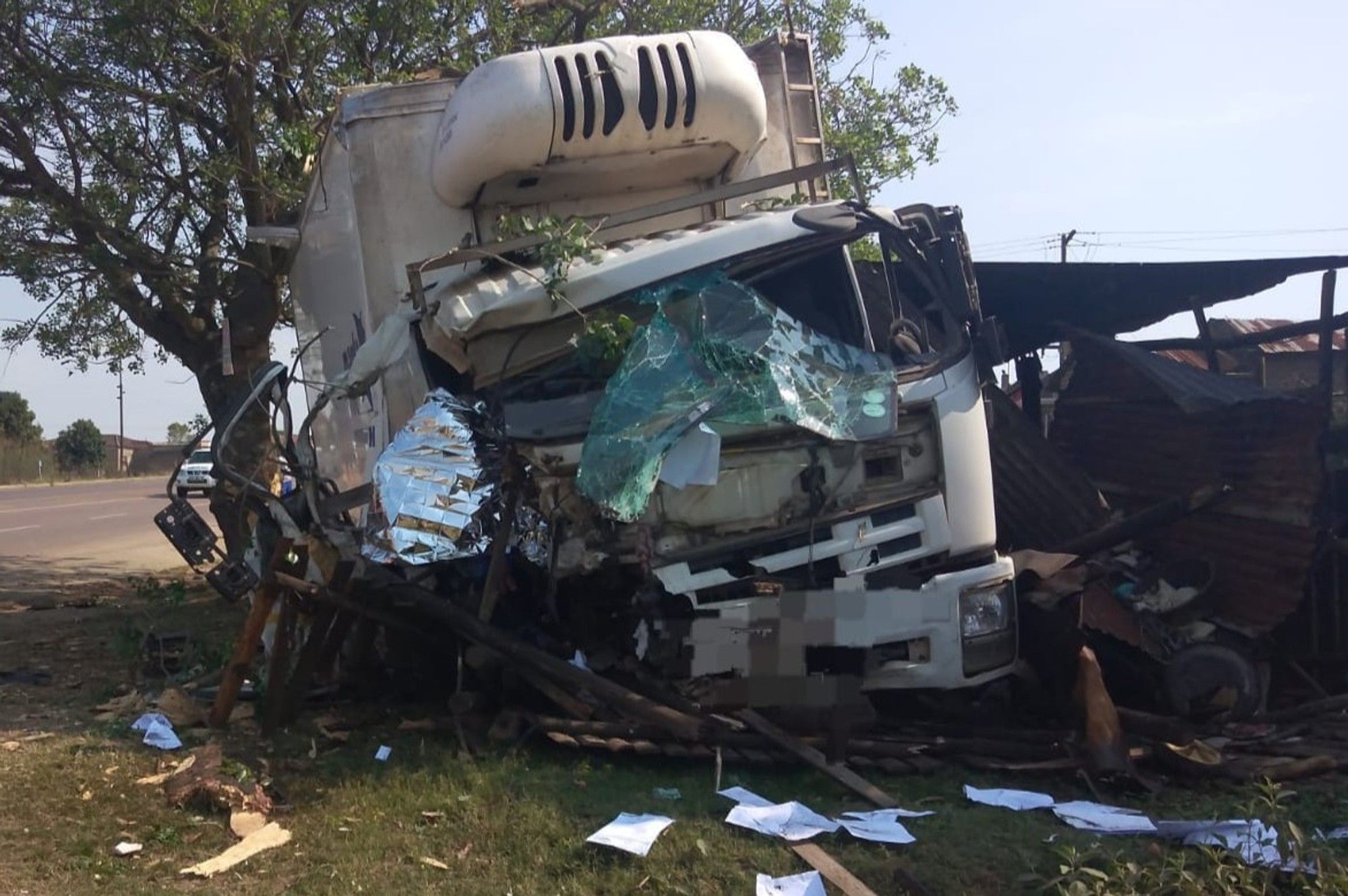Community allegedly looted milk from truck, ignoring vehicle’s murdered ...