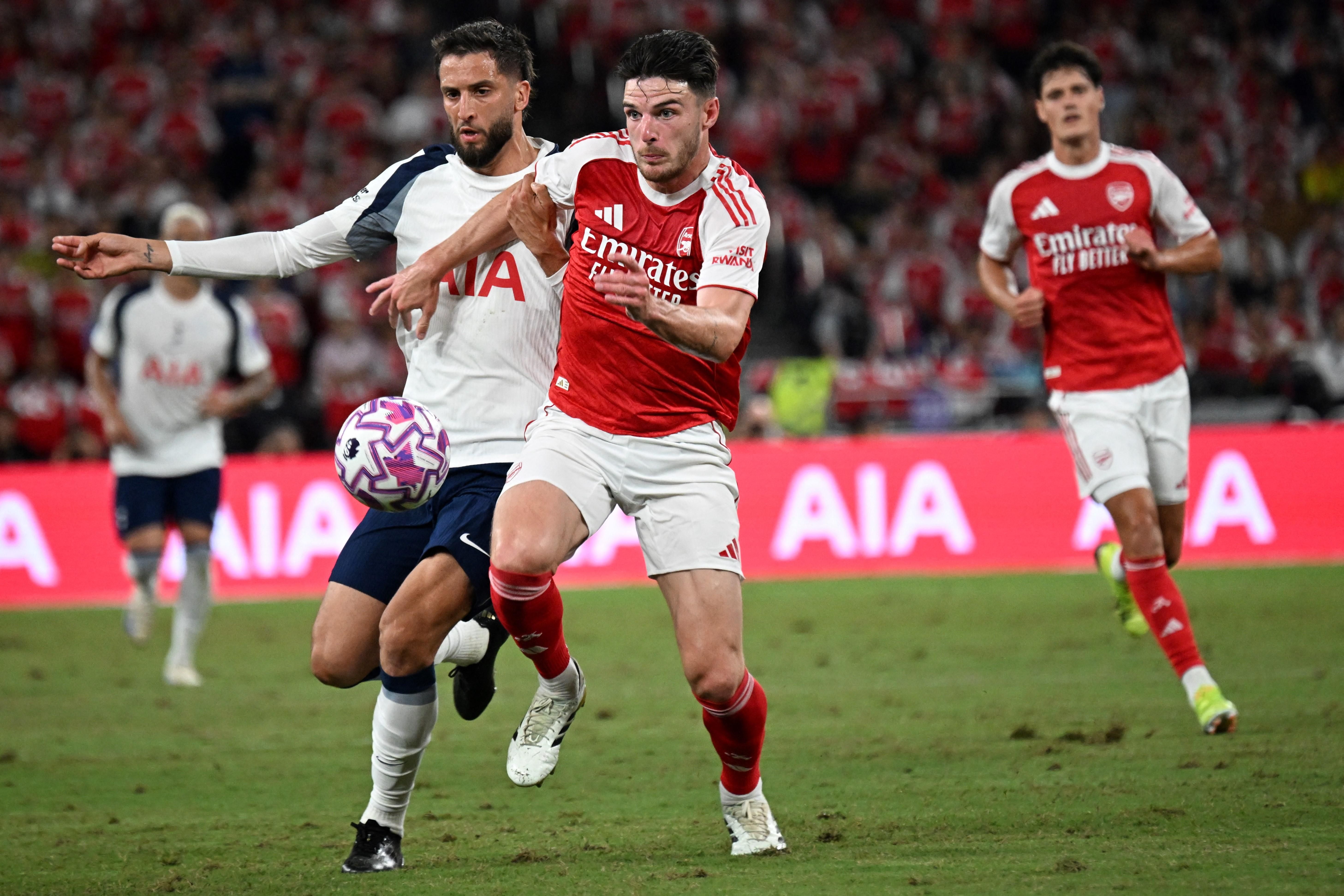 Stunning Sarr strike gives Tottenham victory over Arsenal