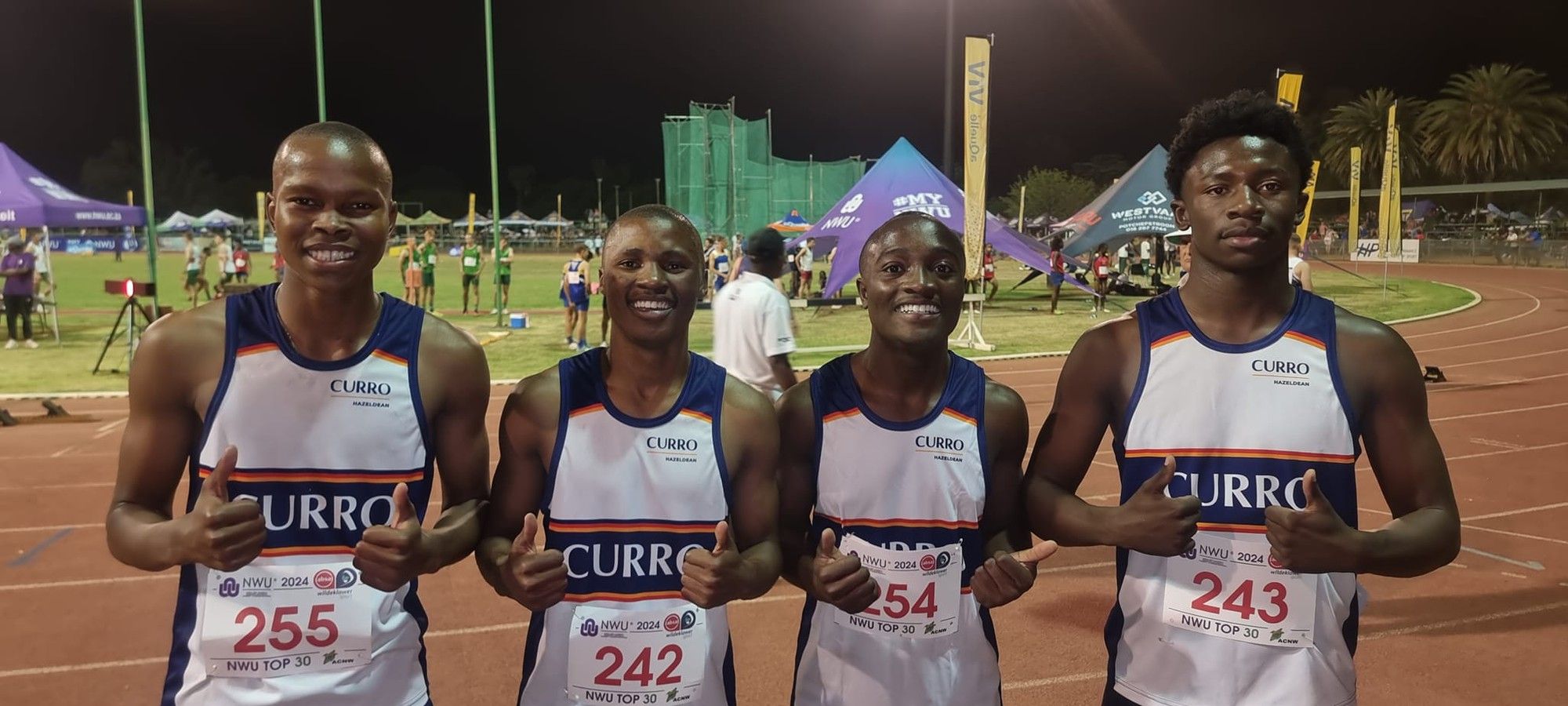 WATCH: Bayanda Walaza’s Curro Hazeldean sets new world record in U18 100 metre relay
