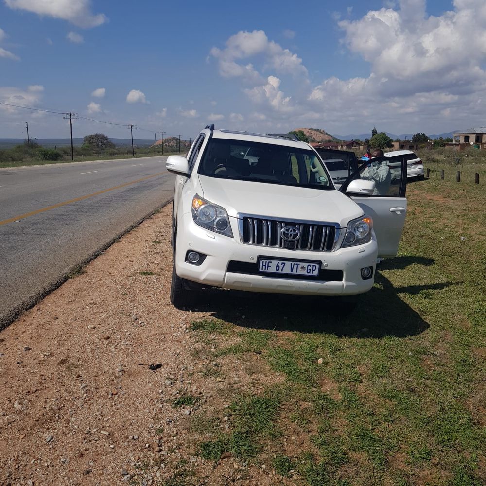 PICS: Woman arrested in Limpopo while driving hijacked Toyota Prado ...