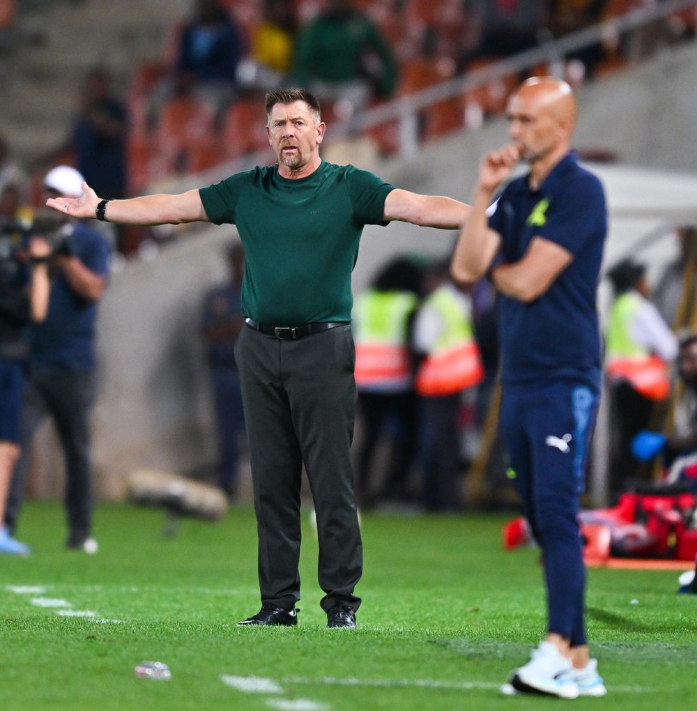 Eric Tinkler concedes Mamelodi Sundowns depth too strong after ...