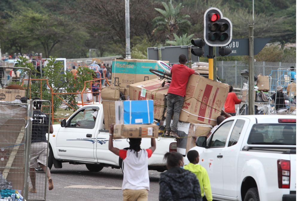 President Cyril Ramaphosa reiterates July unrest was an “attempted ...