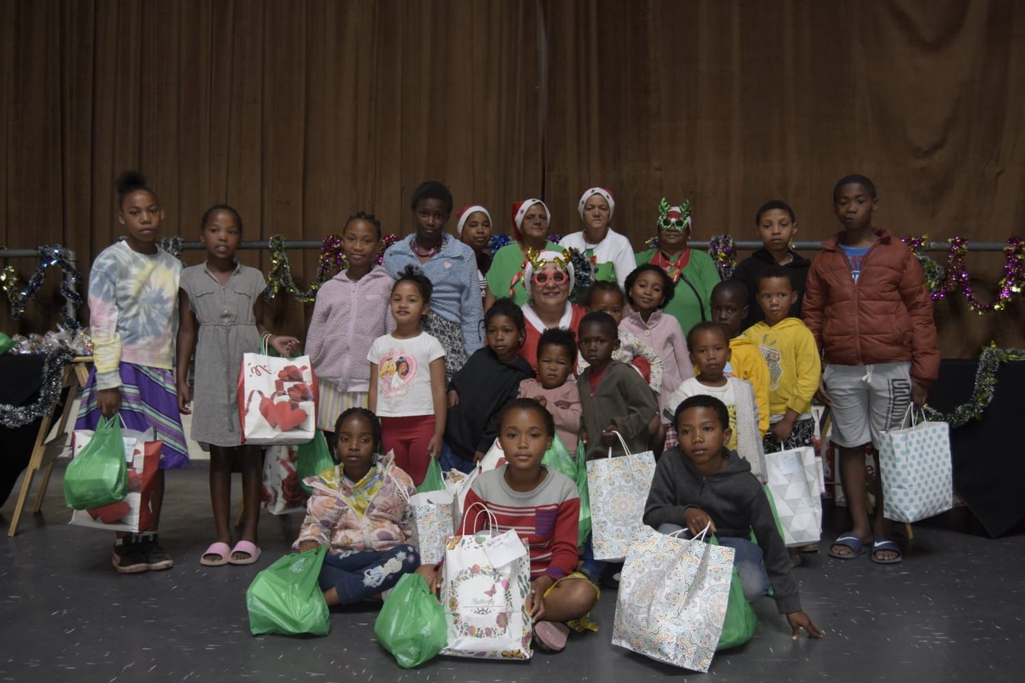 VERY MERRY: Bonnytoun kids get surprise Xmas bash