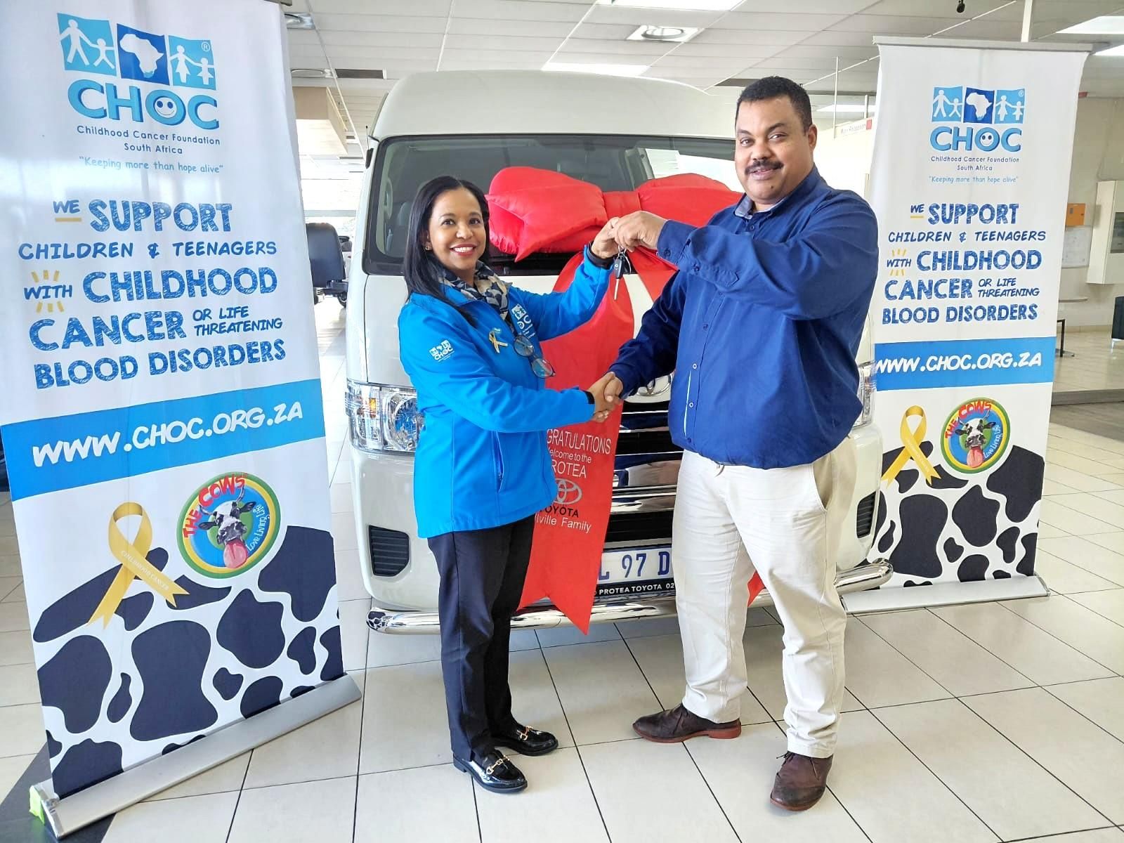 New vehicle for CHOC enhances Plumstead support for patients' families