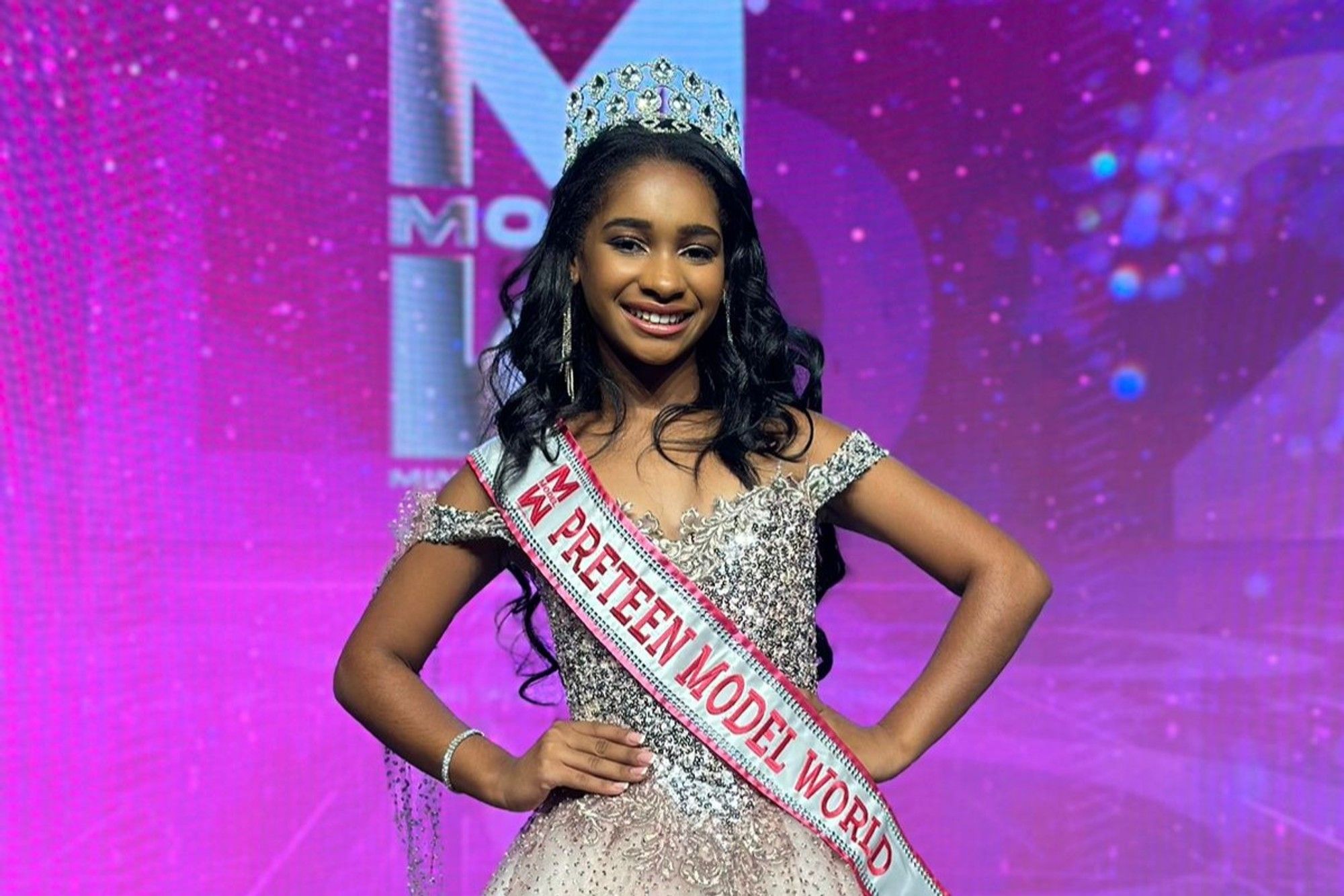 Kimberley girl crowned Miss Pre-teen Model World