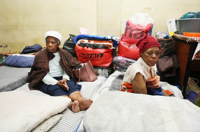 Desperate flood victims evicted from Transnet building outside Durban