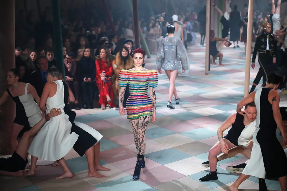 LOOK: Dior's circus-themed couture #PFW