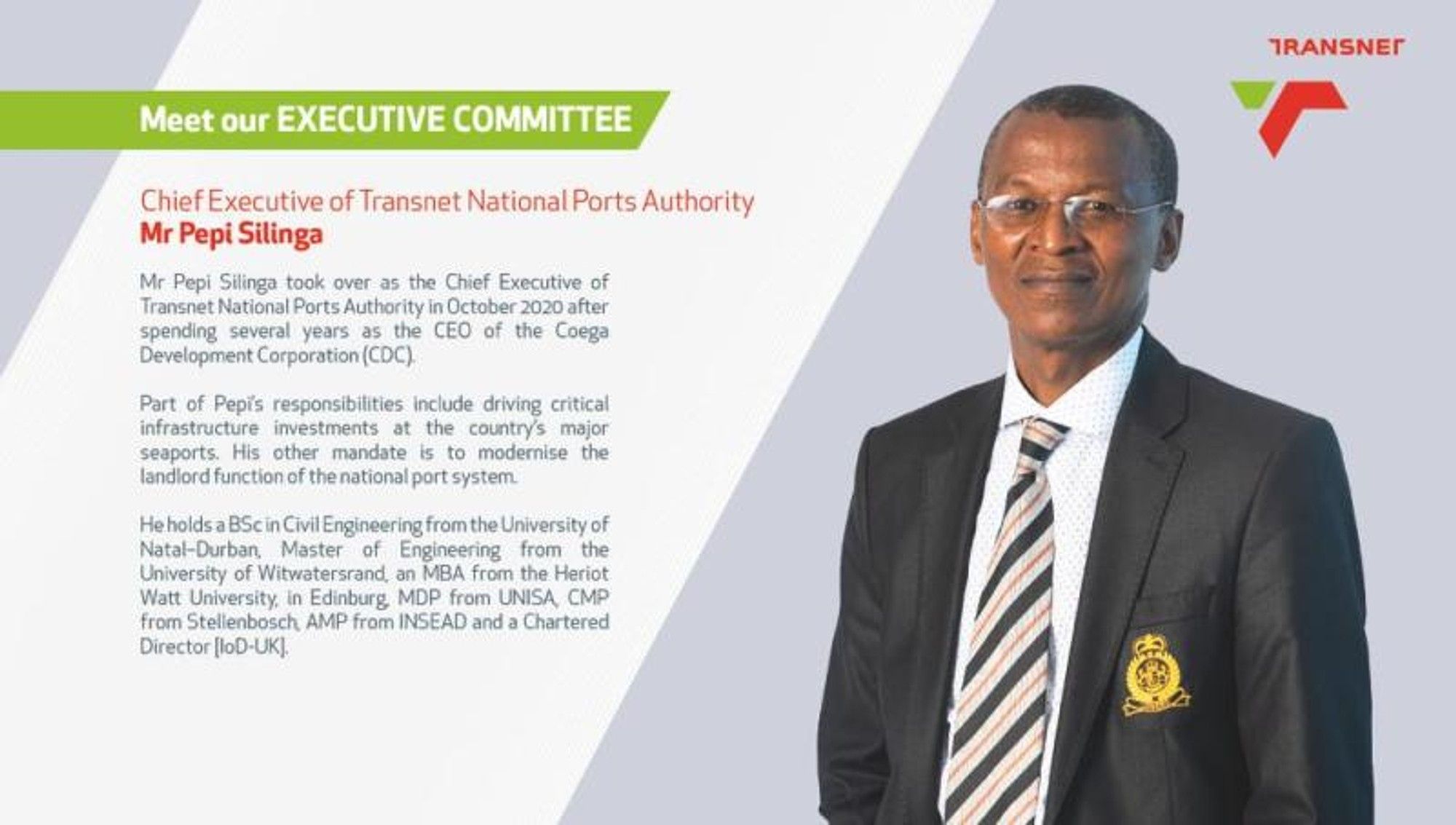 Transnet is ‘failing because of people like Silinga’ as probe into ...