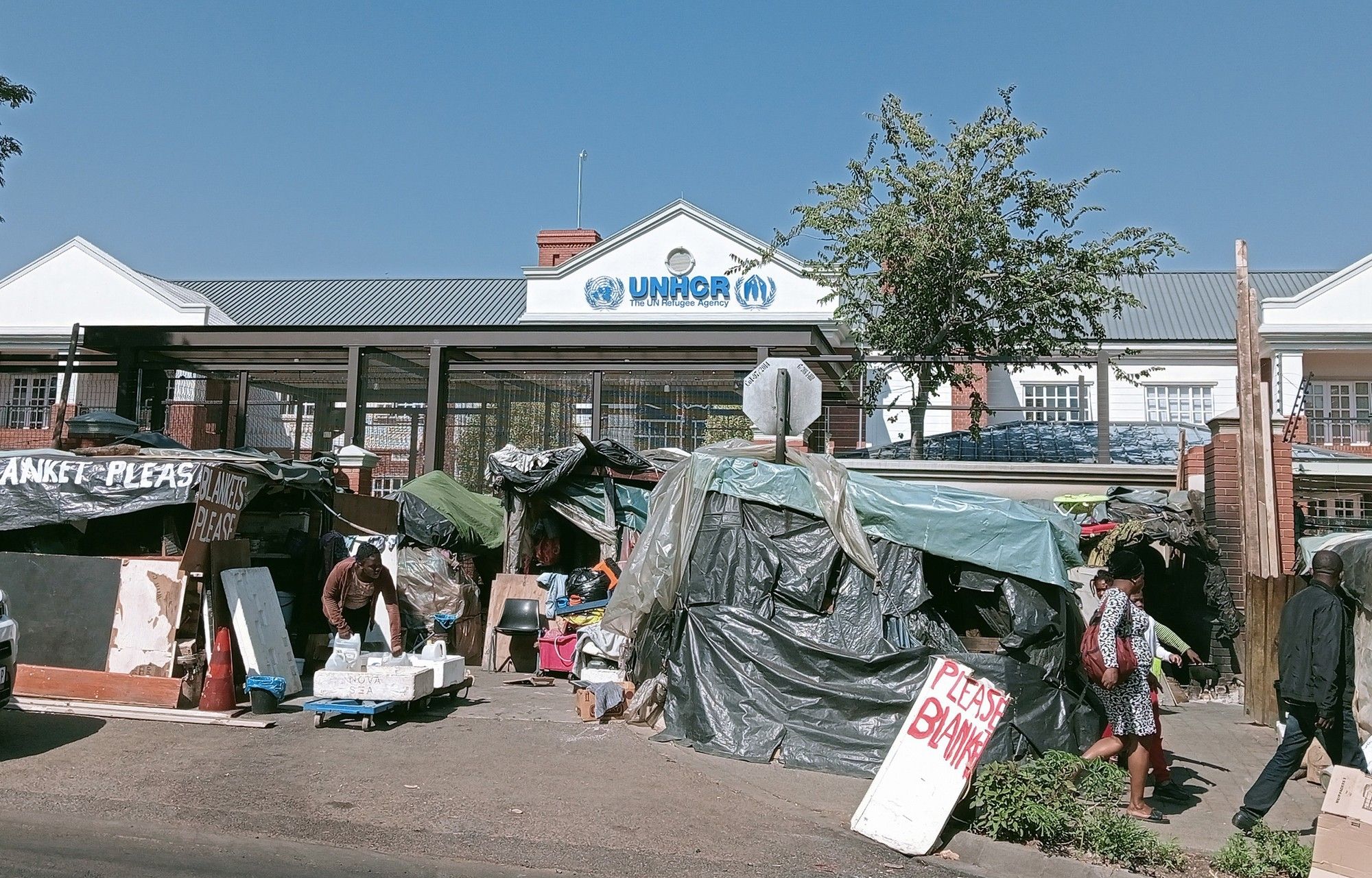 We are not going to Lindela Repatriation Centre, say refugees camped ...
