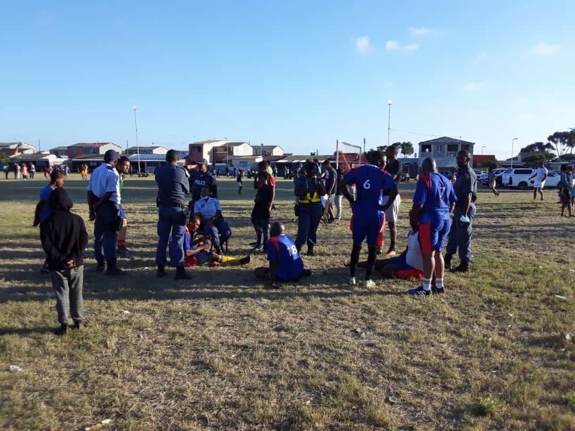 Bishop Lavis police lose soccer match to residents, but instead win ...