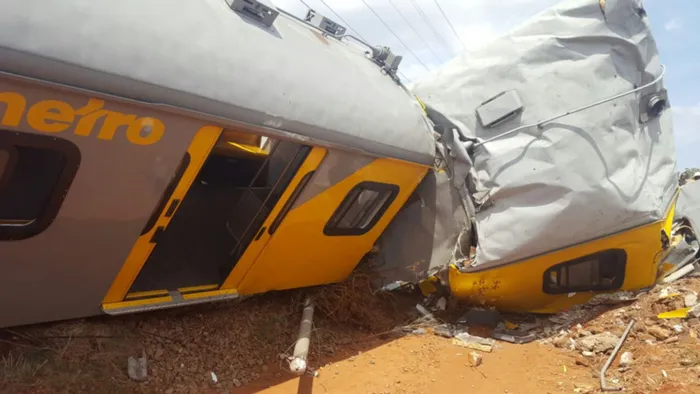 Metrorail trains collide in Midrand
