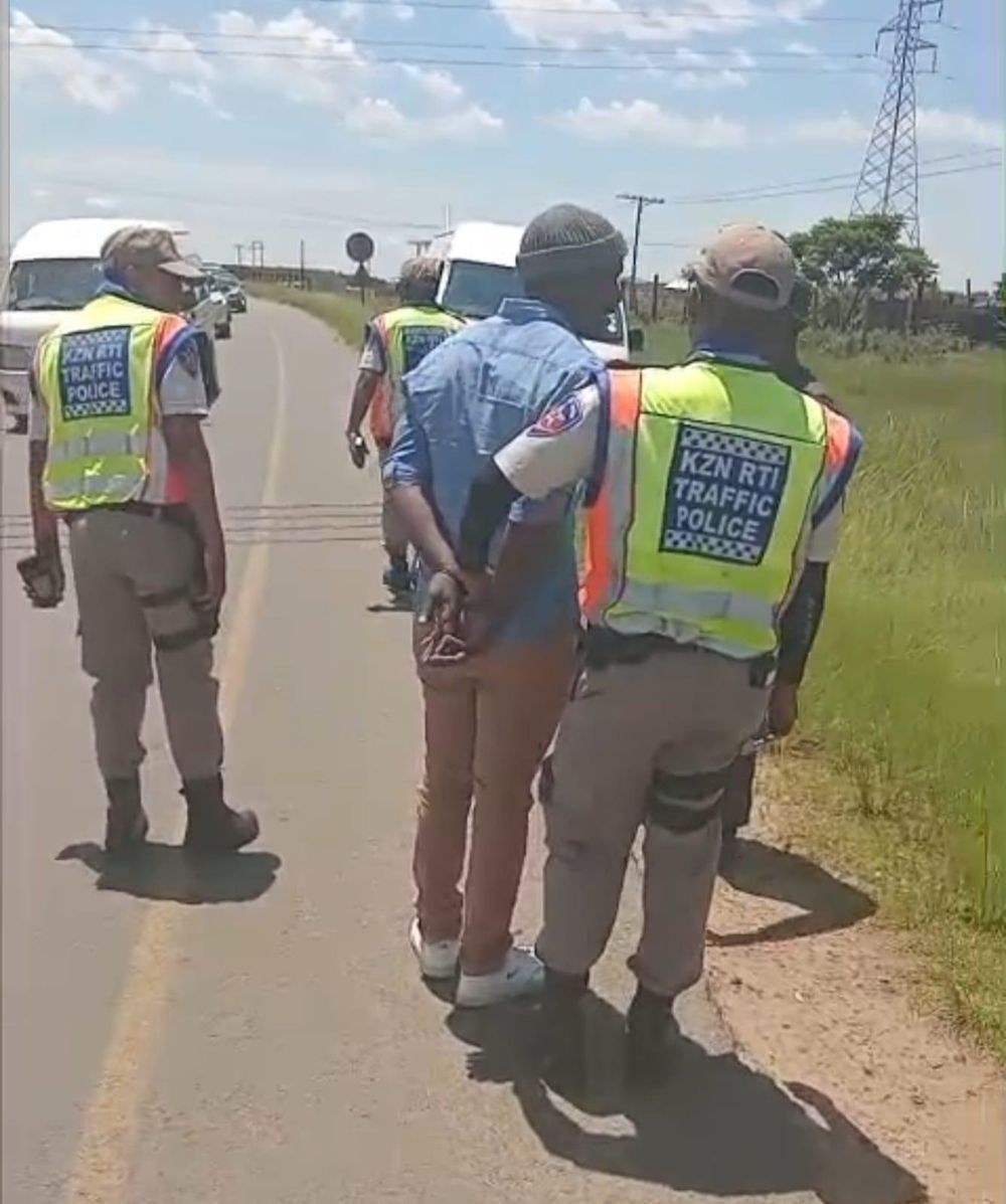 Viral video: KZN taxi driver arrested in festive season crackdown in ...