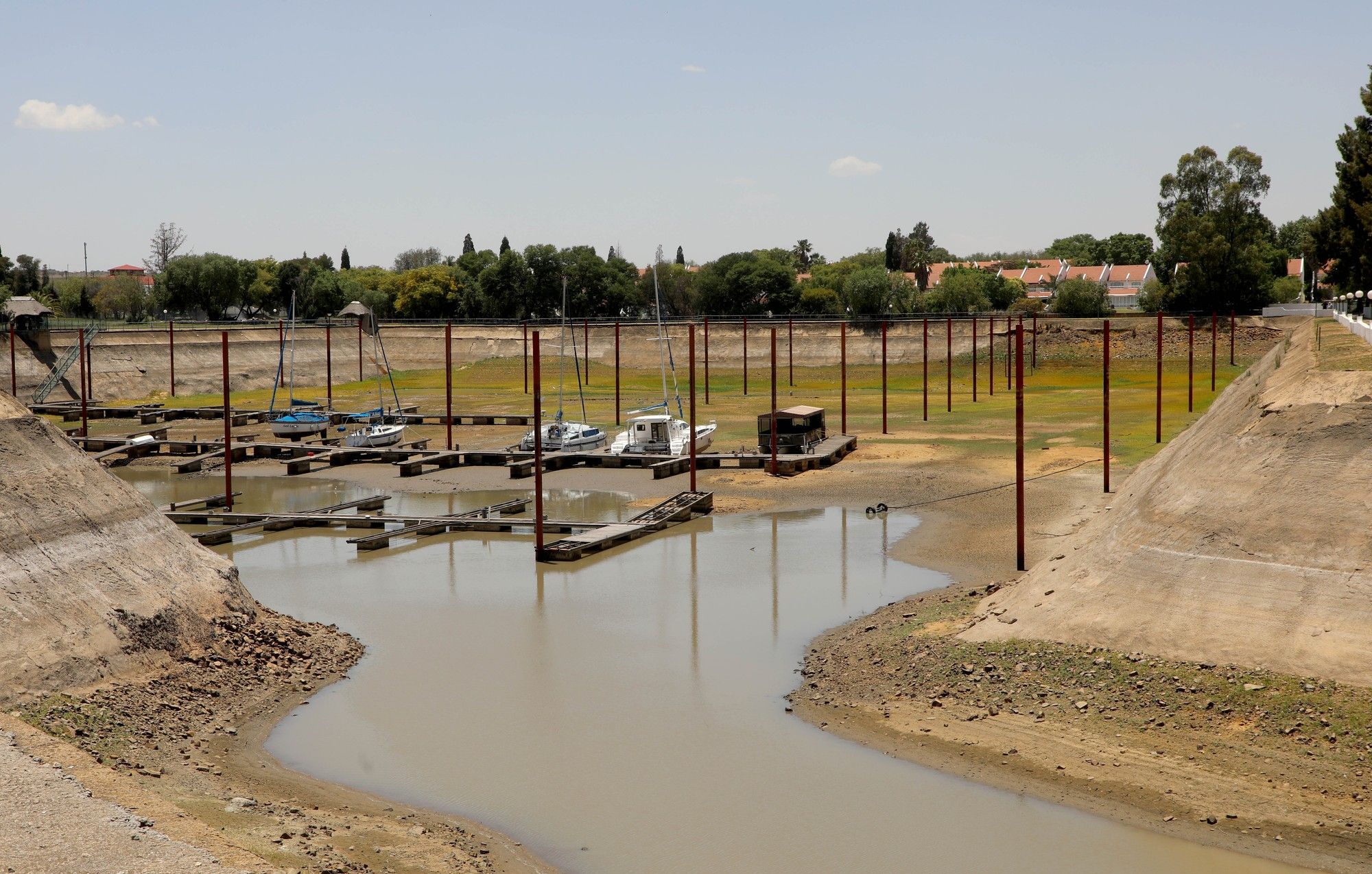 South Africa’s dams surge as heavy rainfall elevates water levels