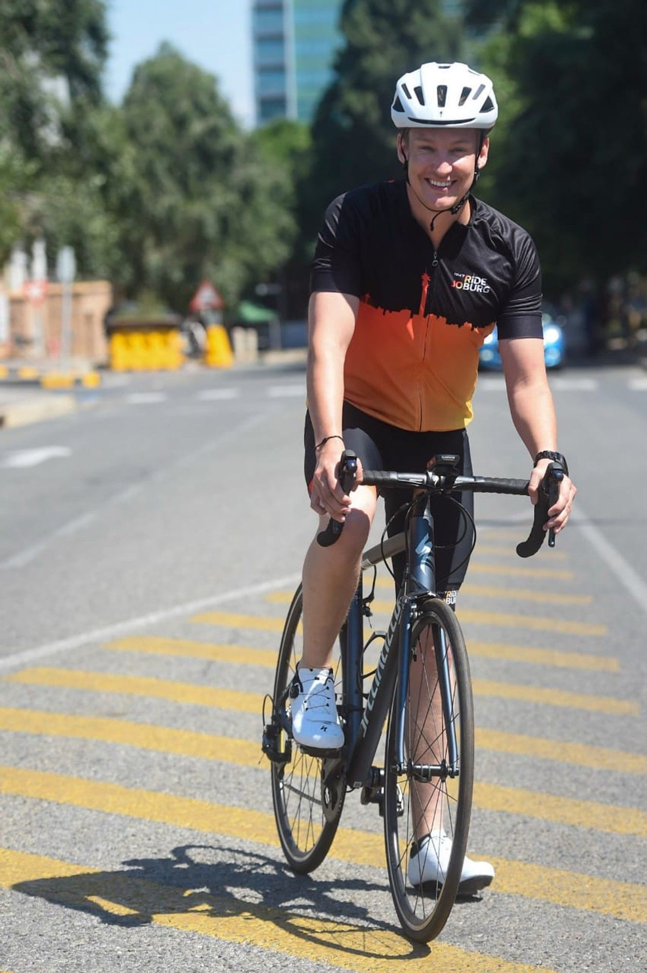 Radio jock Alex Caige prepares for his seventh 947 Ride Joburg this weekend