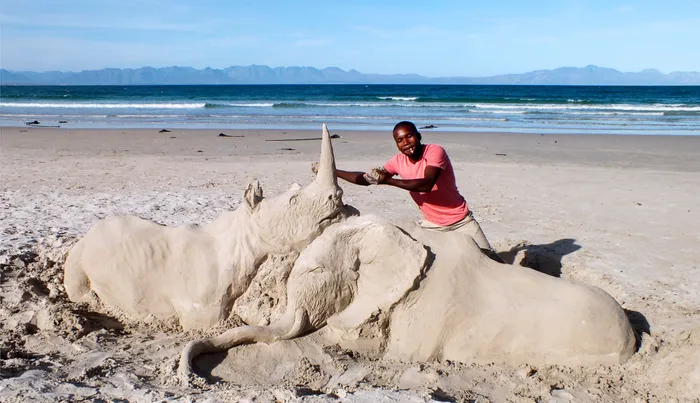 Healthy dose of ubuntu could've helped sand artist