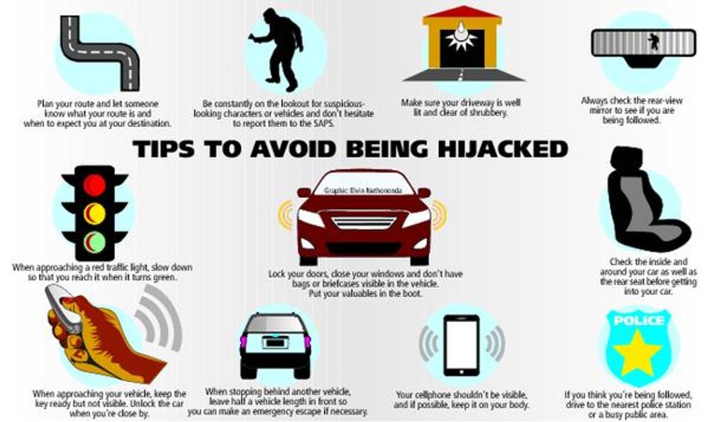 Tips to avoid being hijacked
