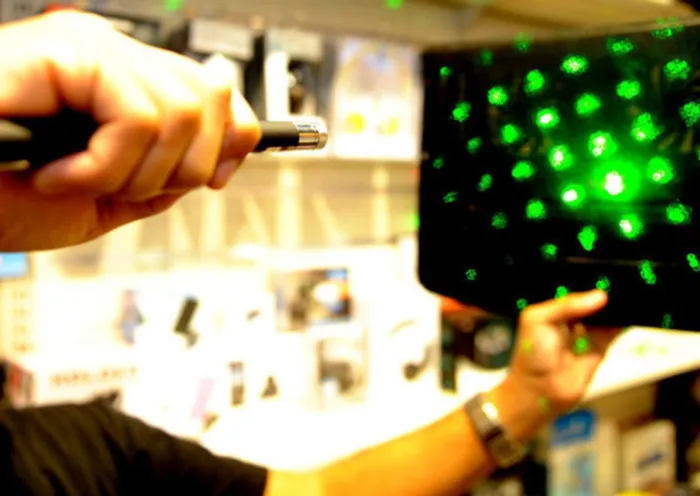 Laser users ‘playing with fire’