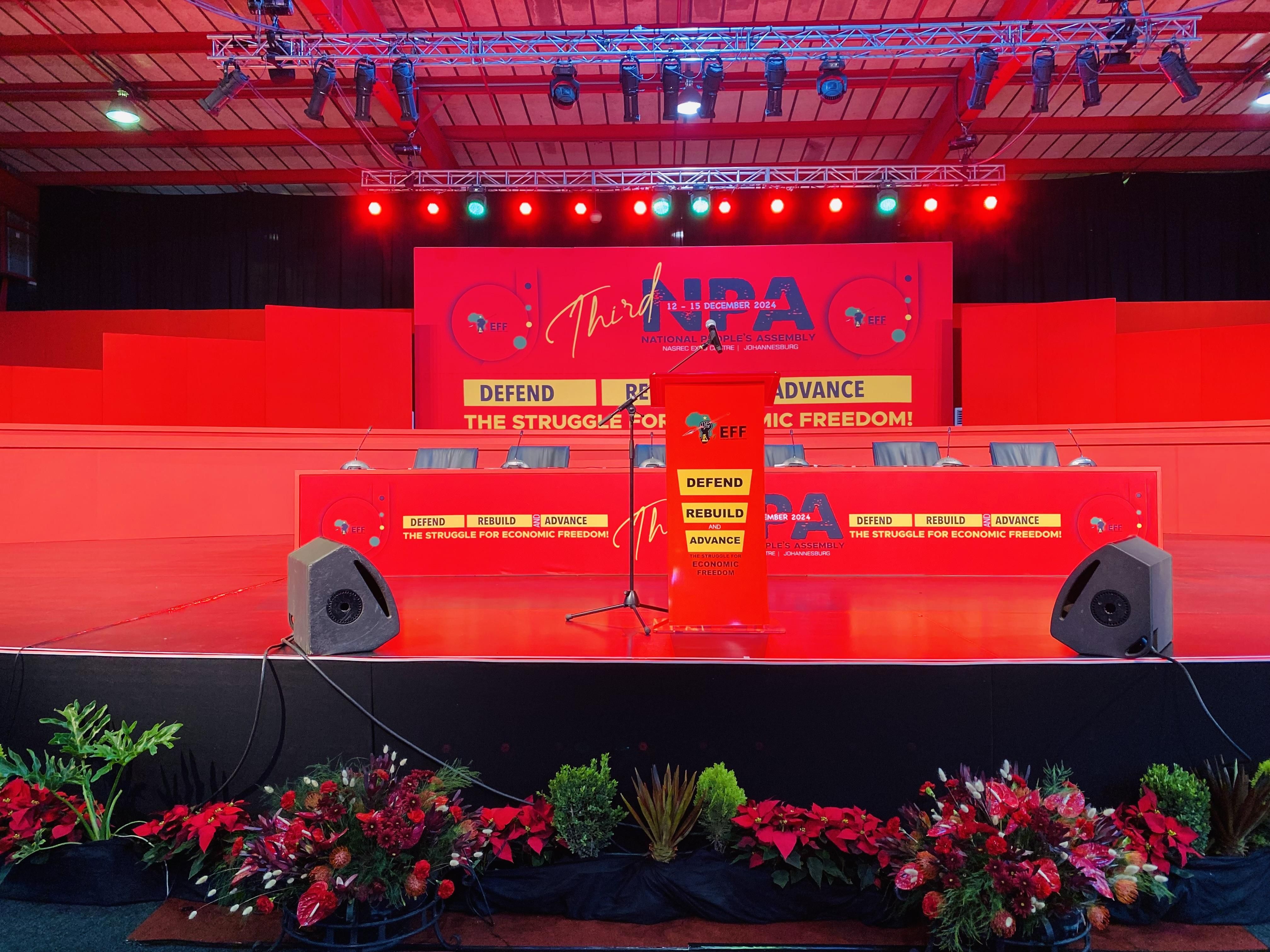 WATCH LIVE | EFF kicks off its three-day elective conference