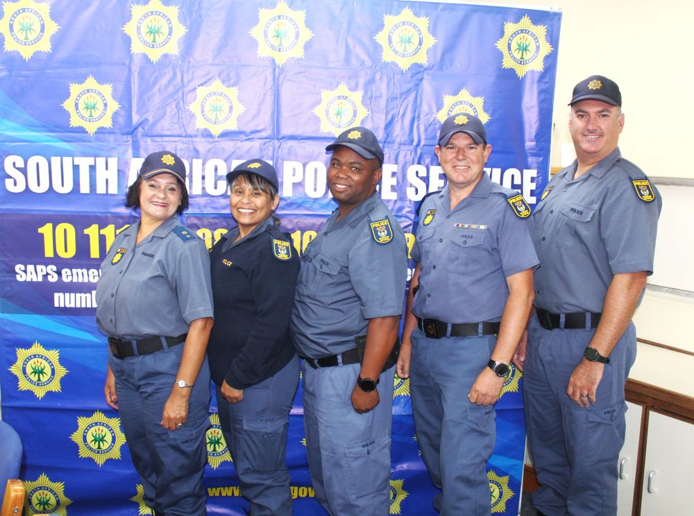 Pinelands police celebrate new warrant officers in badge presentation ...