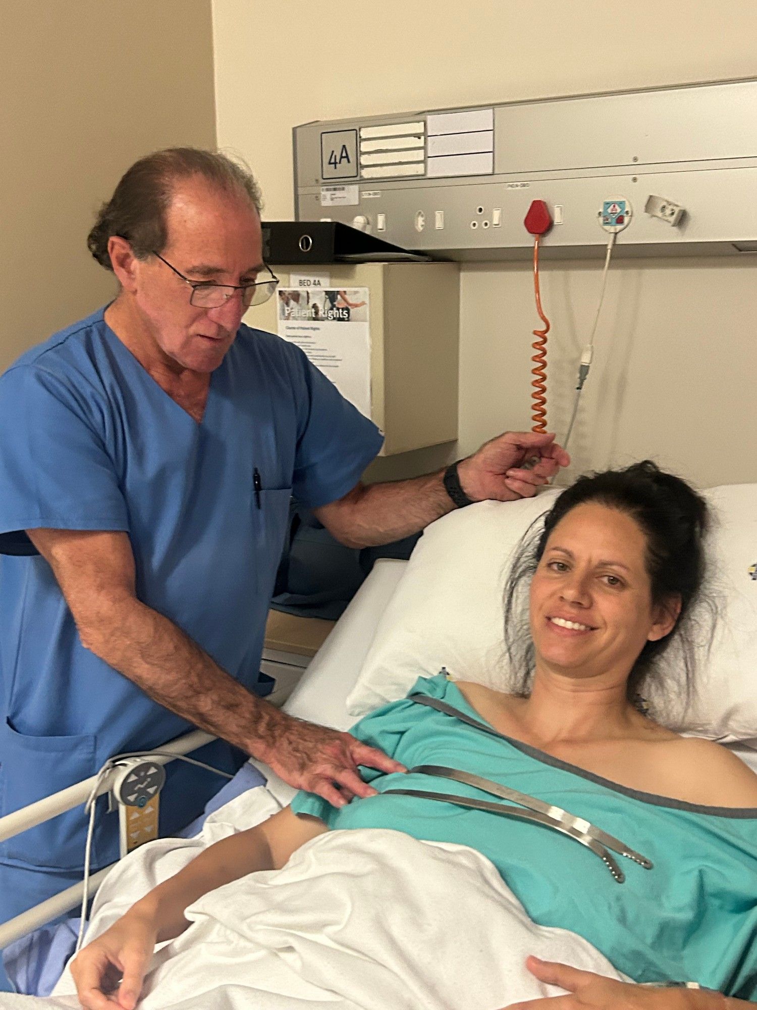 Groundbreaking operation to correct sunken chest, deeply dented ...