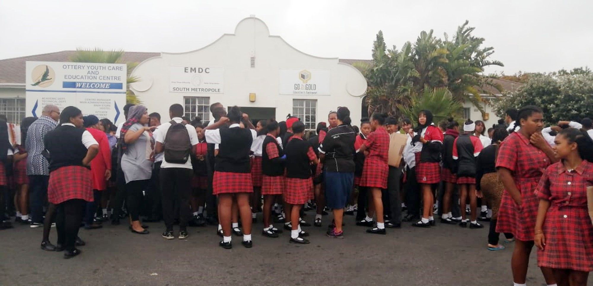 WATCH: Grassy Park pupils march on WCED to improve school