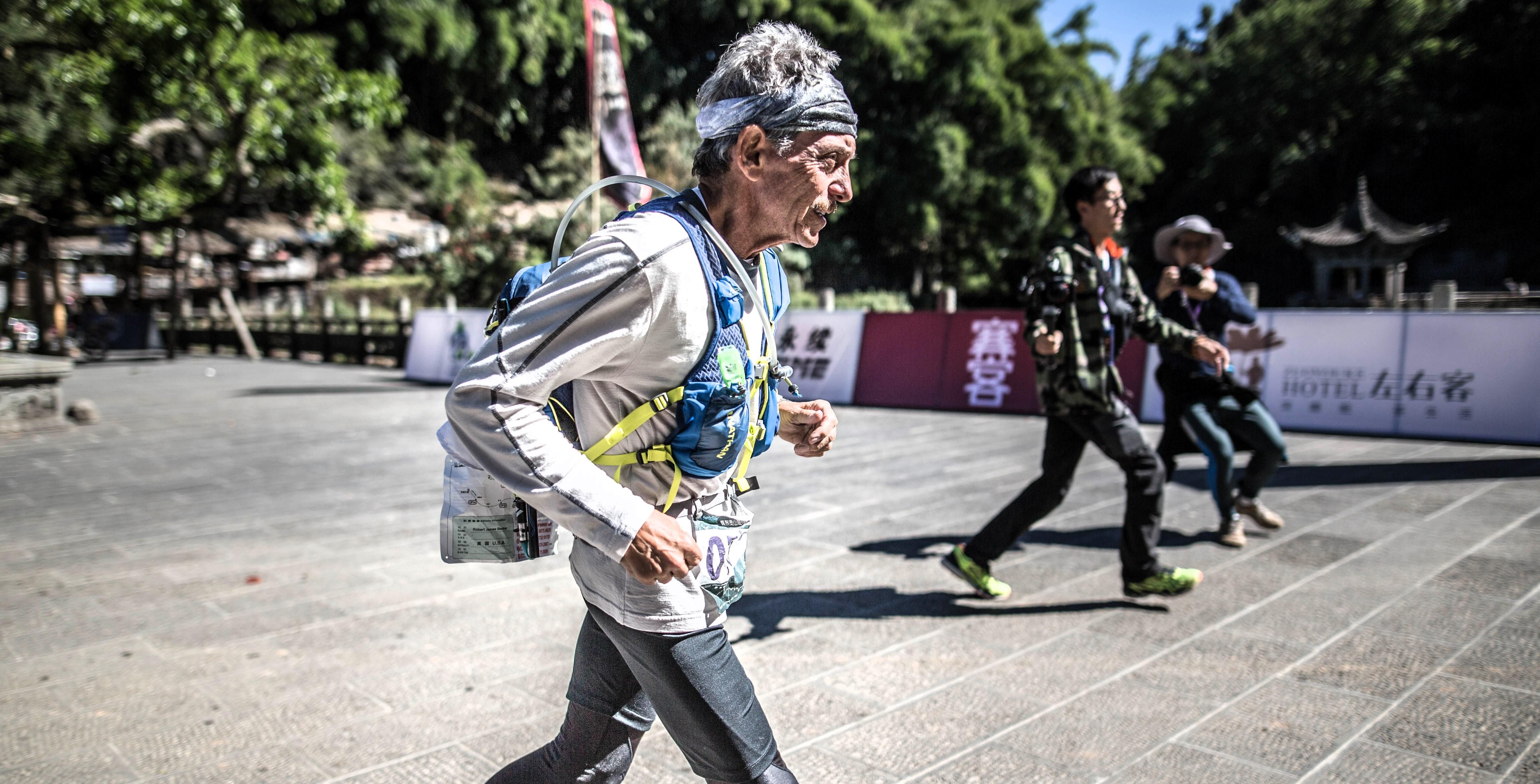 How man, 80, runs ultramarathons and breaks records