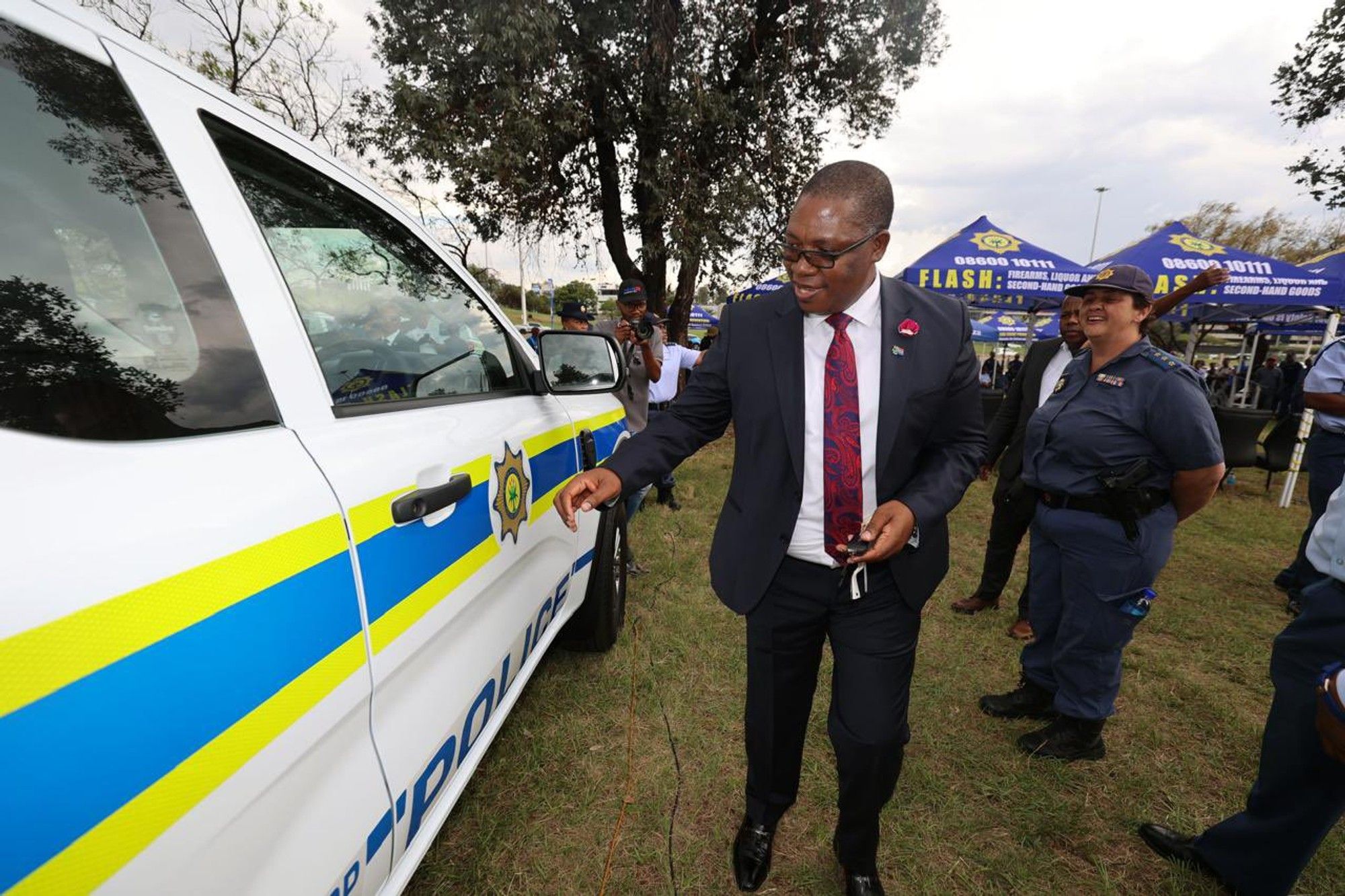 Gauteng government ramps up crime-fighting efforts with 201 new police vehicles
